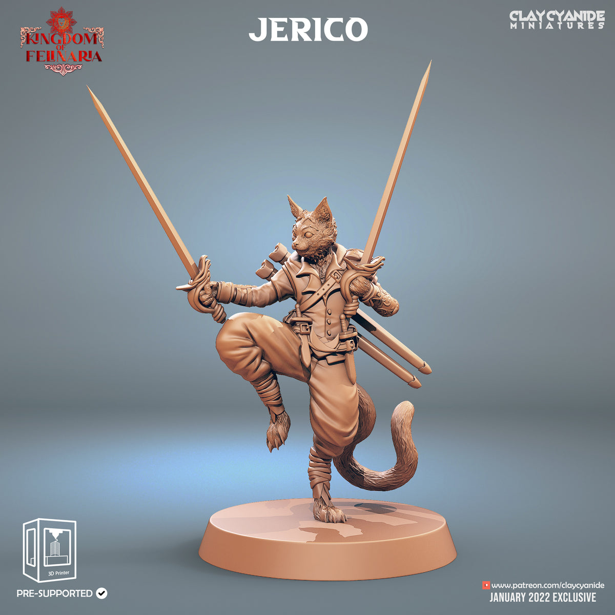 Pangcat Lancer (Jerico), Clay Cyanide – Daedalus Studios