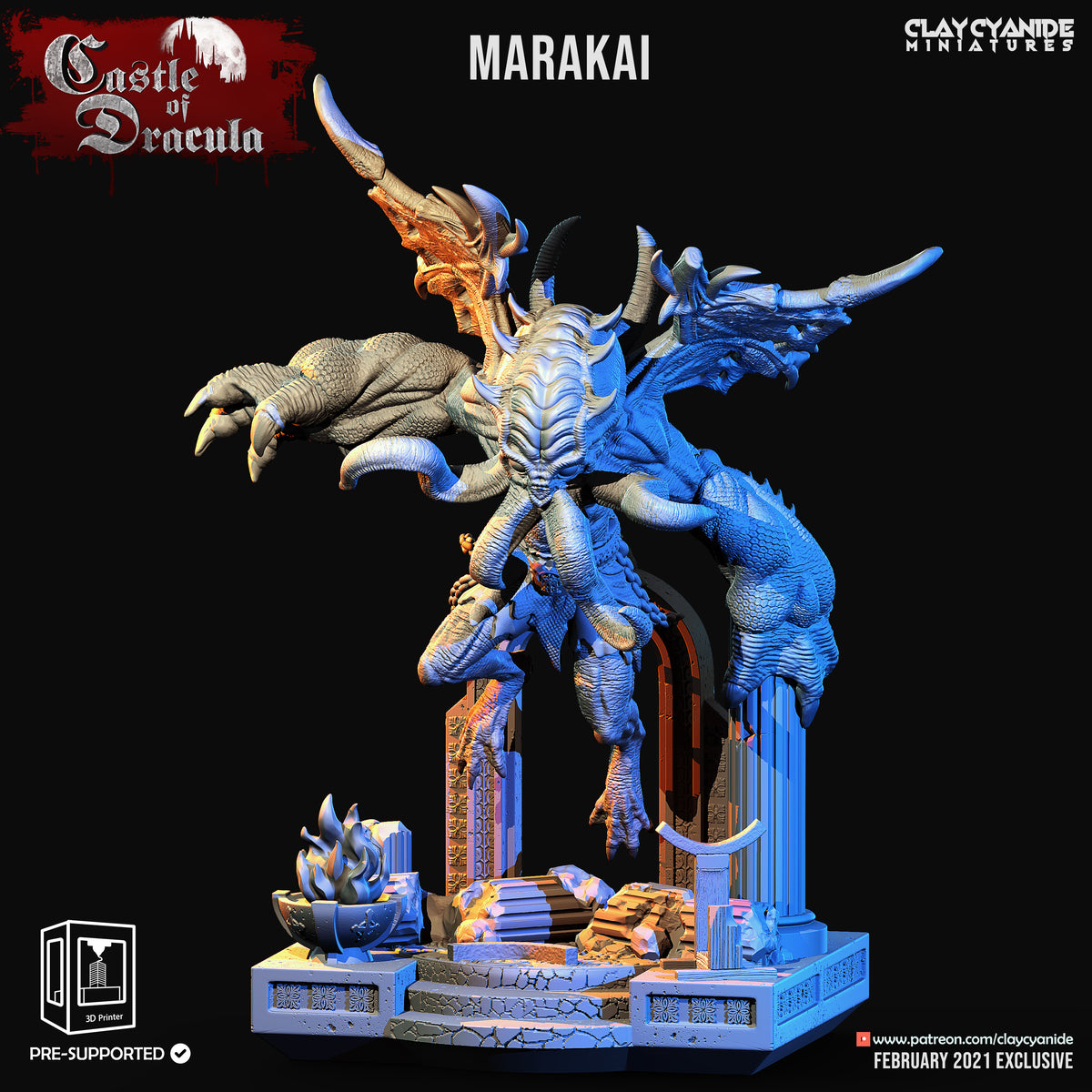Marakai, Castle of Dracula, Clay Cyanide – Daedalus Studios