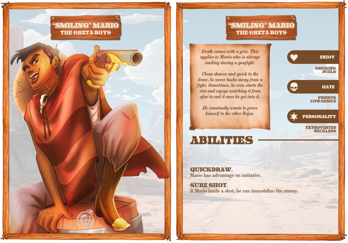 Los Rojos - Smiling Mario, Cast N Play – Daedalus Studios