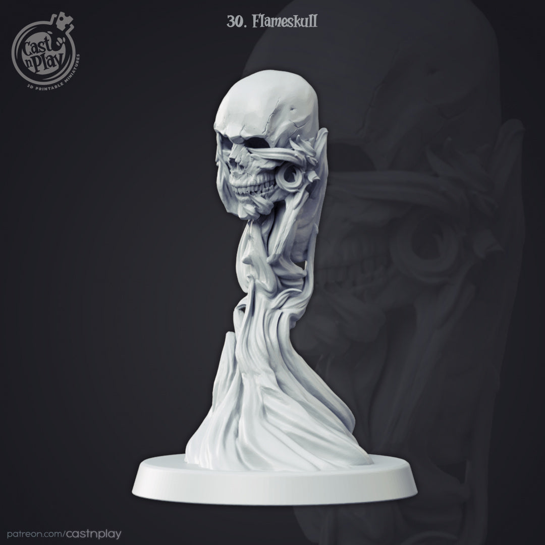 Cast N Play Flameskull – Daedalus Studios