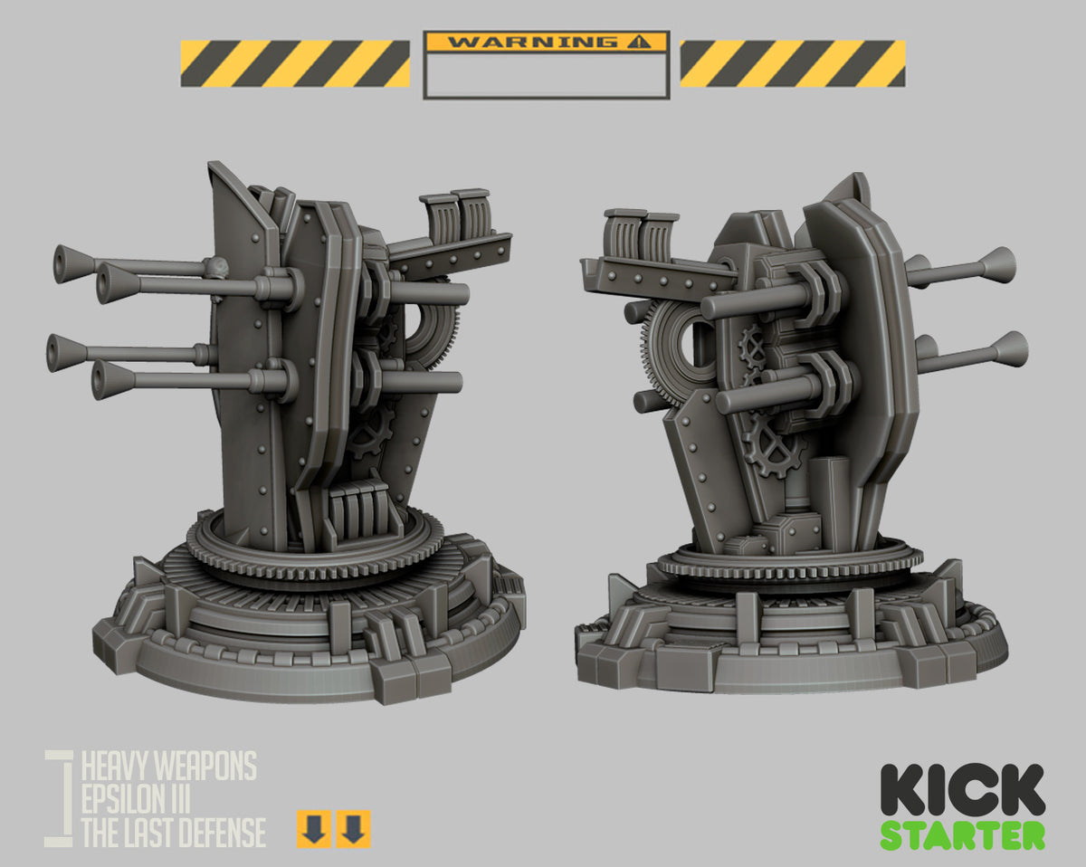 Bunker Weapons and Add-Ons, Epsilon III. – Daedalus Studios