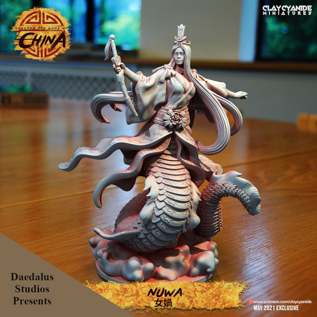 Nuwa Goddess, Clay Cyanide – Daedalus Studios