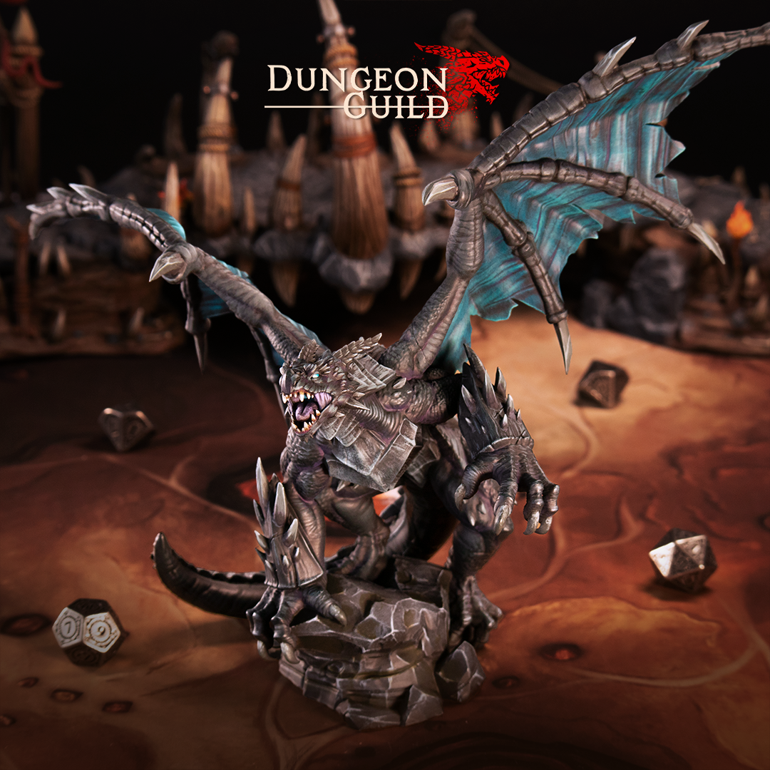 Ivoran, Obsidian Dragon, Cast N Play, Dungeon Guild – Daedalus Studios