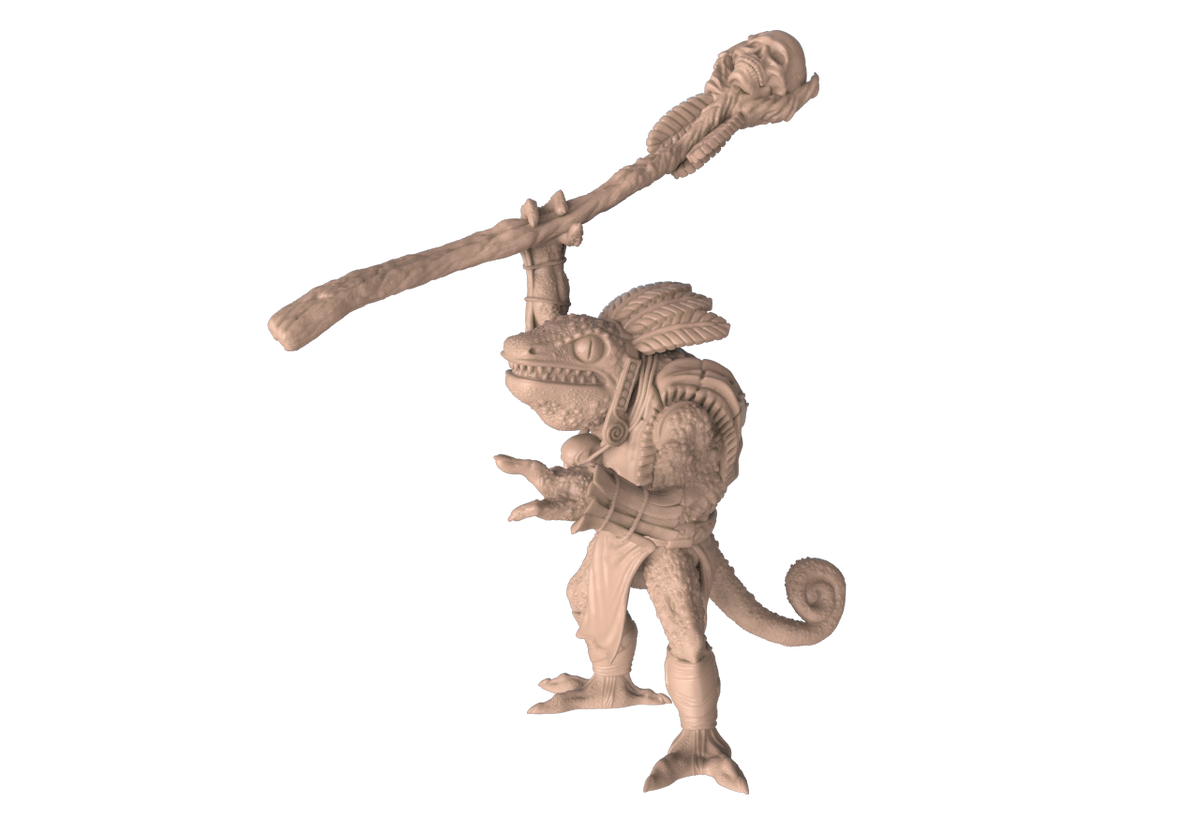 Lizard Mage – Daedalus Studios