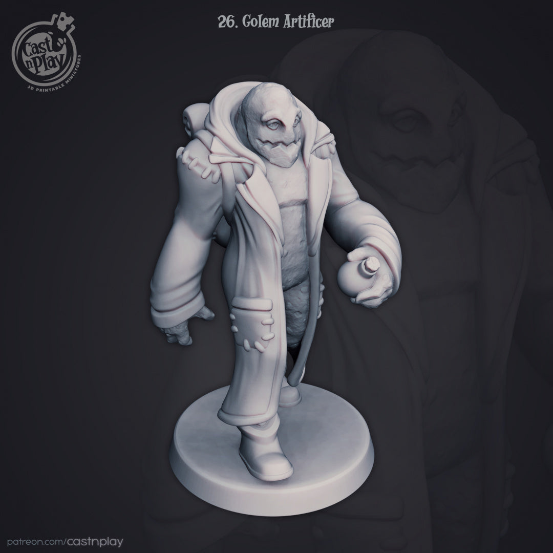 Golem Artificer, Cast N Play – Daedalus Studios