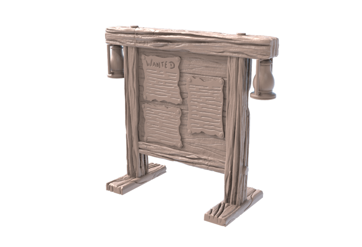 Wanted Board – Daedalus Studios