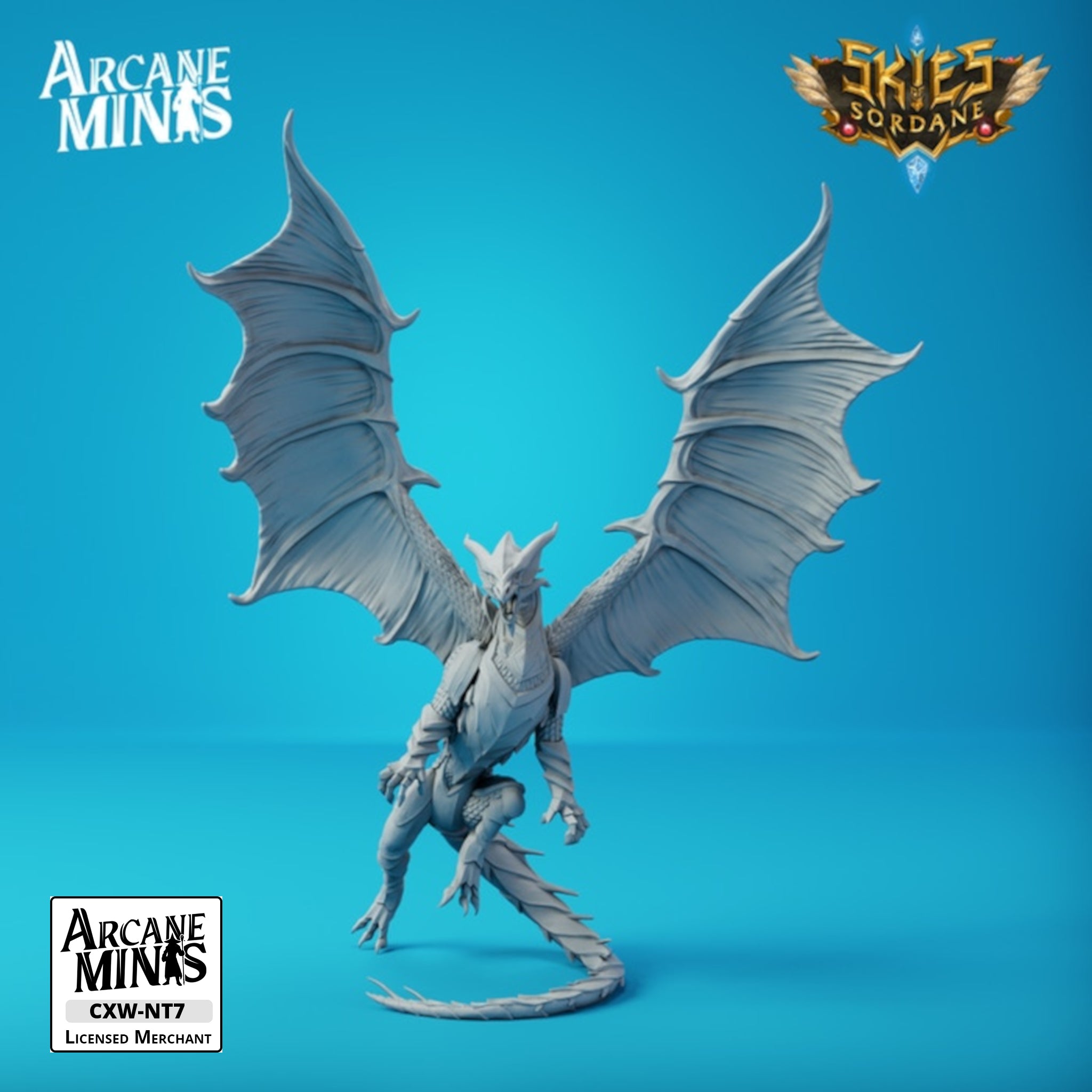 Arcane Dragon, Arcane Minis, Skies of Sordane – Daedalus Studios