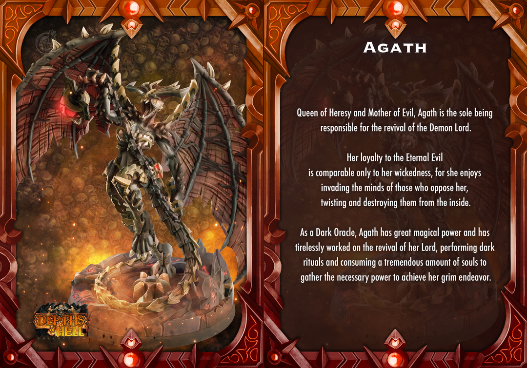 Agath the Queen of Heresy, Cast N Play – Daedalus Studios