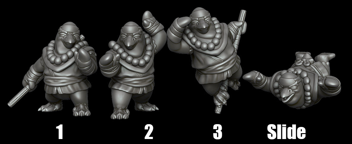 Penguin Monk, Jamie Korte Designs, Penguin Party Collection – Daedalus ...