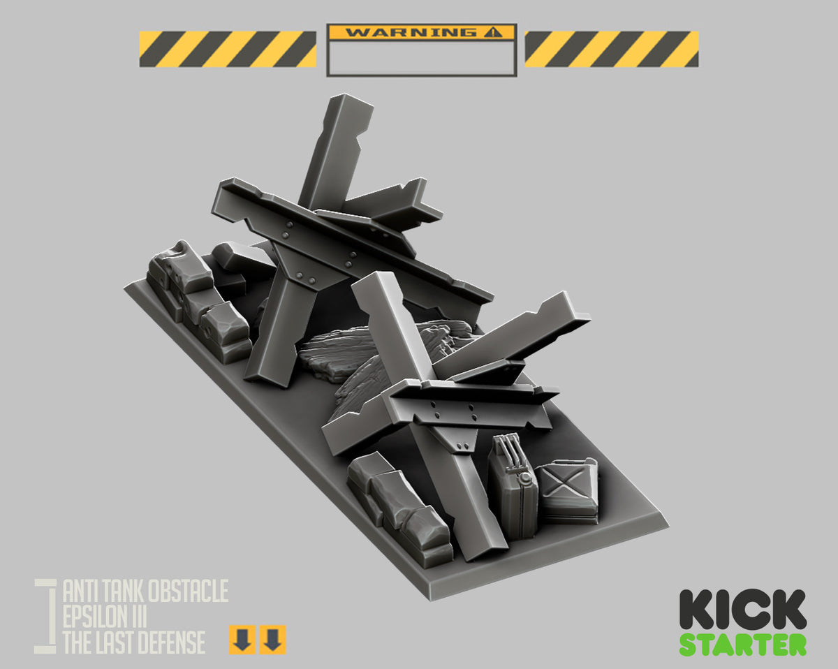 Anti-Tank Hedgehog Barricades, Epsilon III – Daedalus Studios